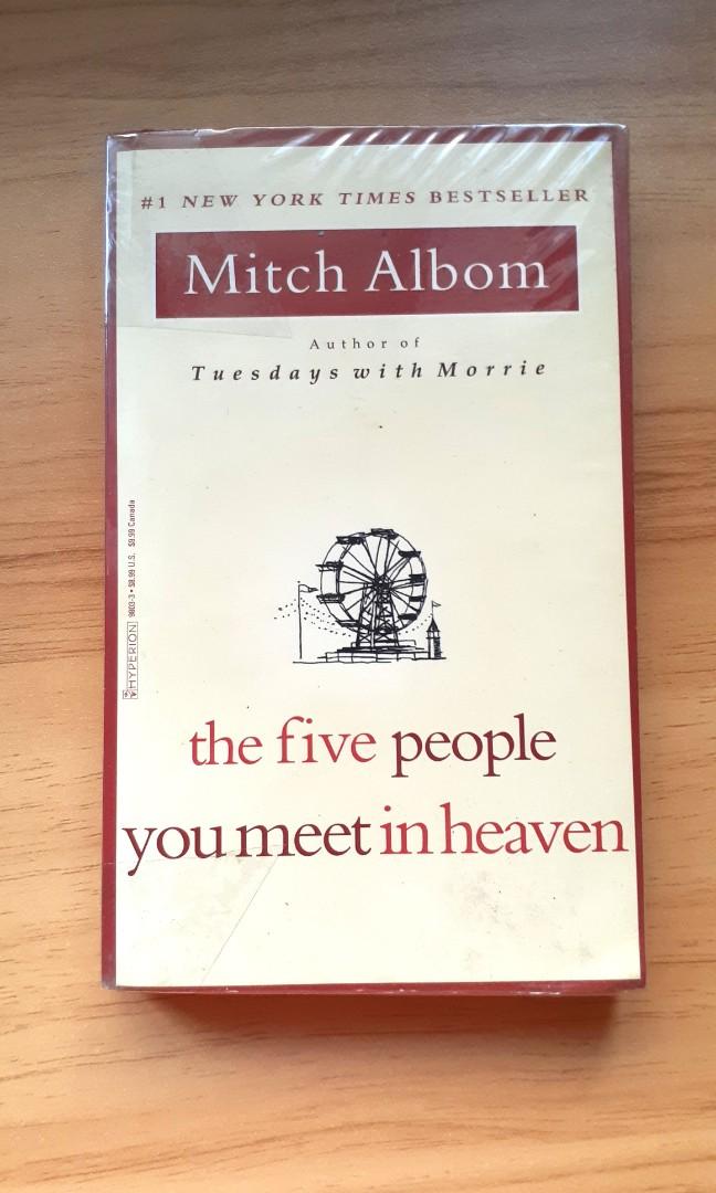 The 5 People You Meet in Heaven by Mitch Albom, Hobbies & Toys, Books ...