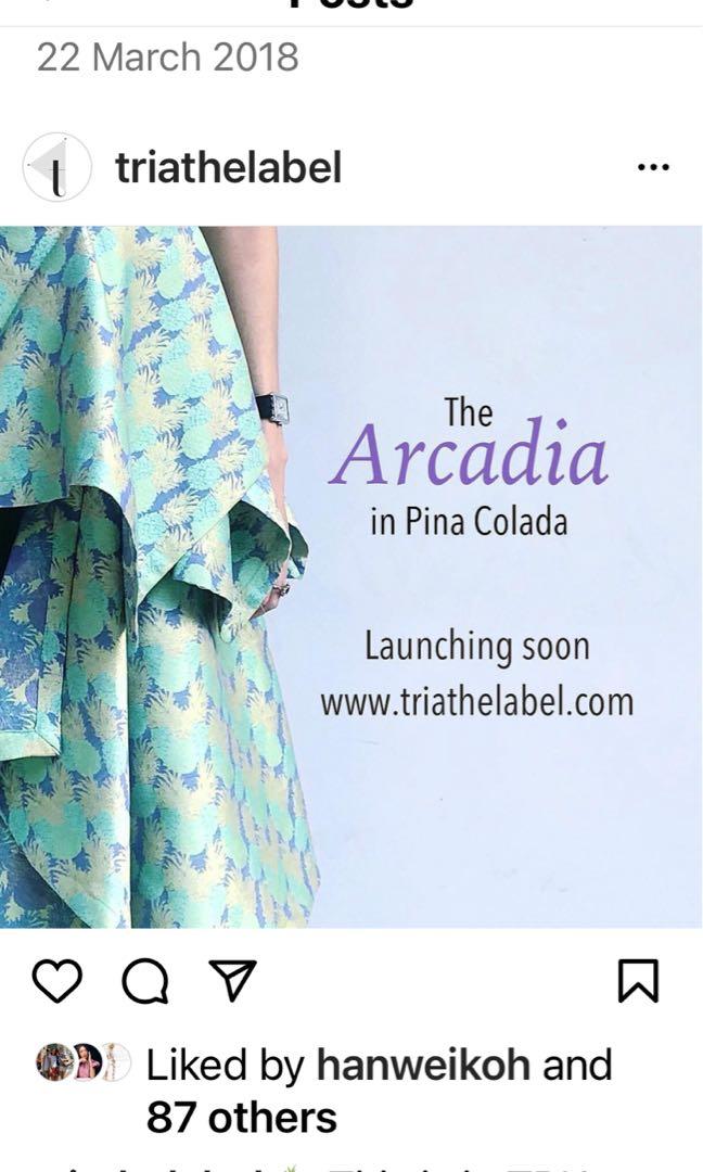 Tria the label Arcadia dress in pina colada, Women's Fashion, Dresses ...