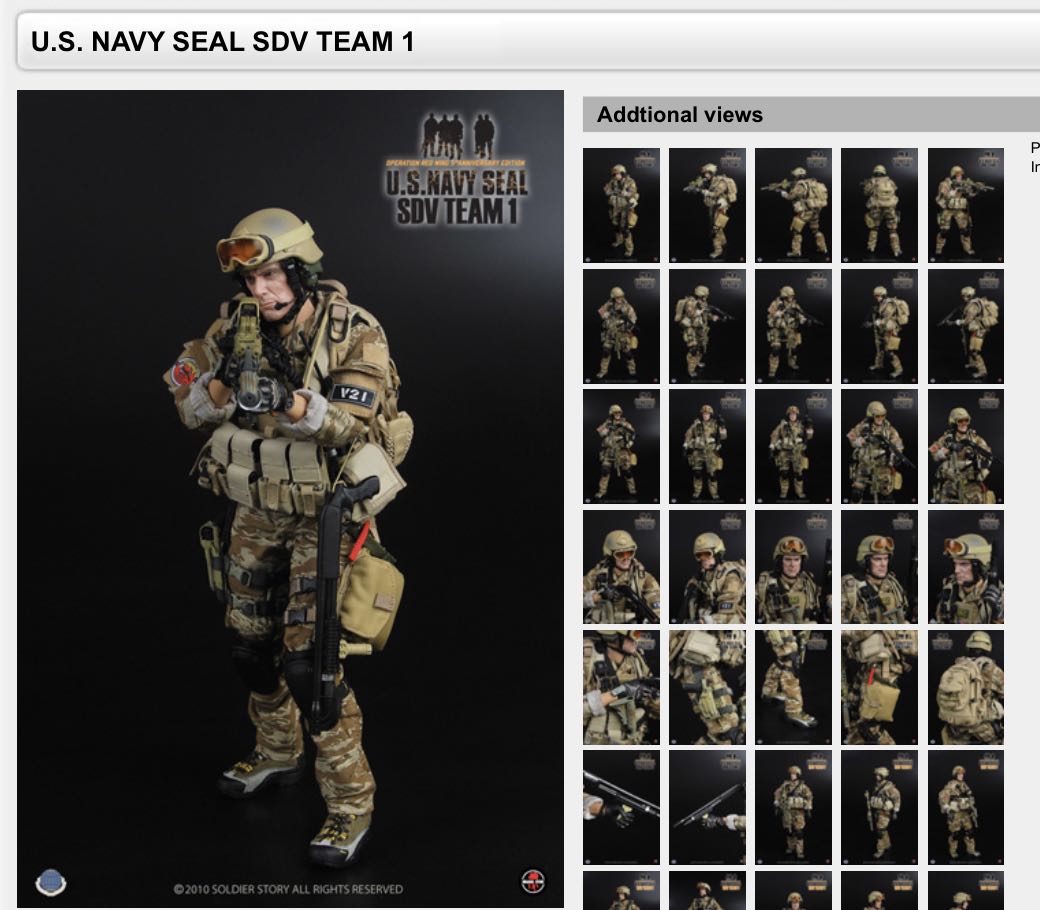U.S. NAVY SEAL SDV TEAM 1 1:6 1/6 12 figure, 興趣及遊戲, 玩具 & 遊戲類 - Carousell