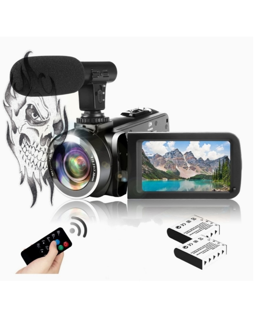 Video Camera Camcorder Fhd 1080p 30fps 24mp Night Vision Youtube