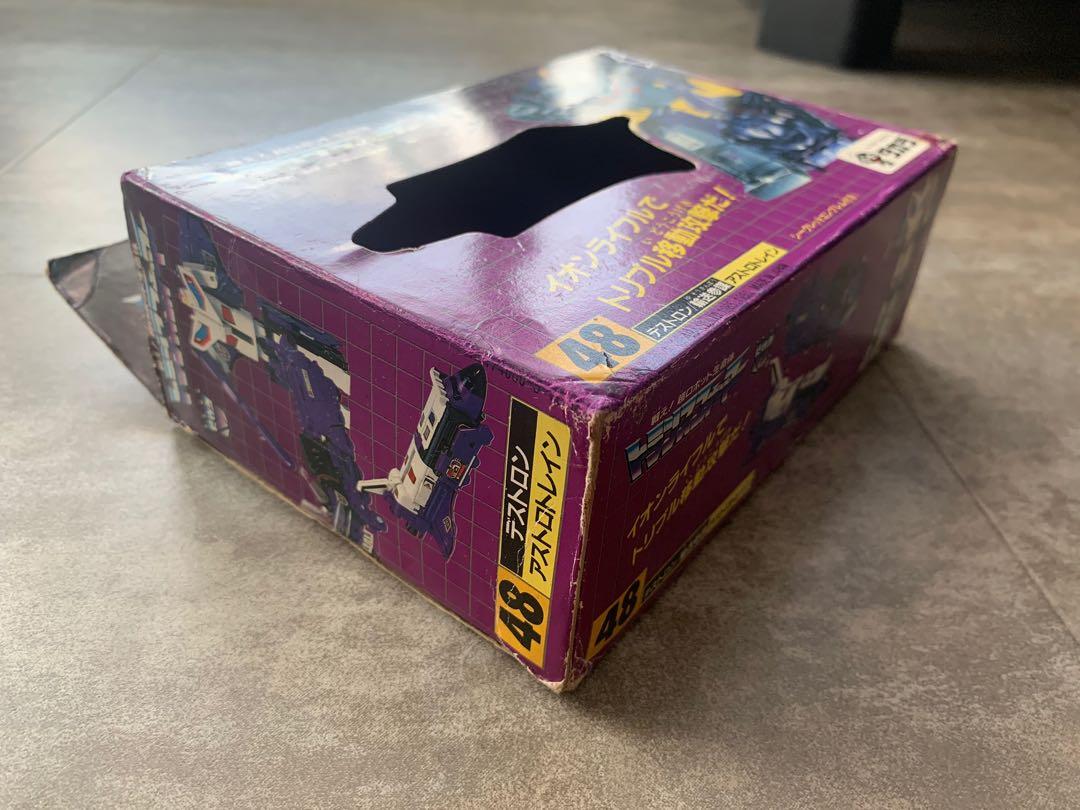 Vintage G1 Takara Transformer Astrotrain Japan Box, Hobbies & Toys ...