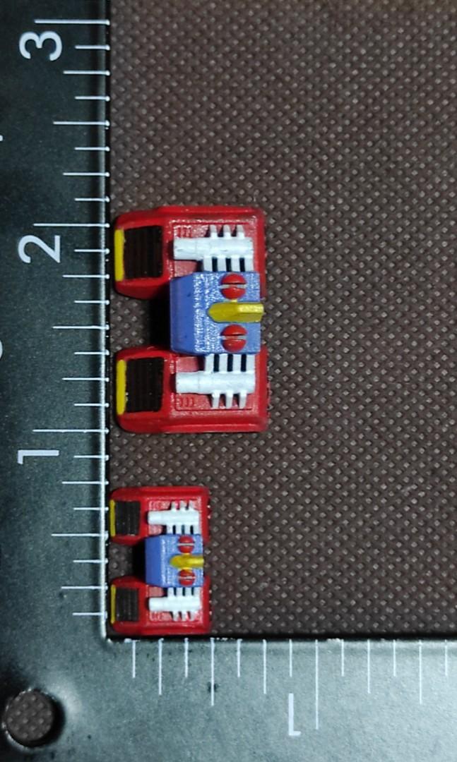 Voltes V 3D Printed Miniature Volt Machines Set, Hobbies & Toys, Toys ...