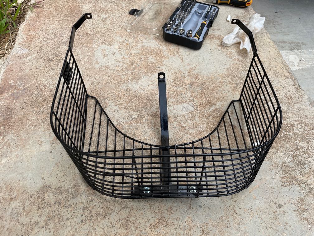 Y16ZR sniper 155 front basket, Motorcycles, Motorcycle Accessories on ...
