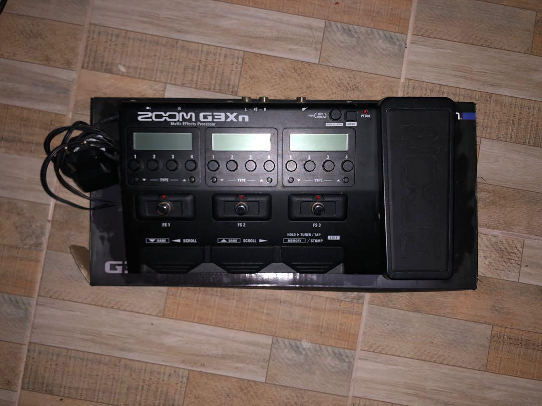 Zoom G3XN Multi-Effects Processor, Audio, Other Audio Equipment on Carousell