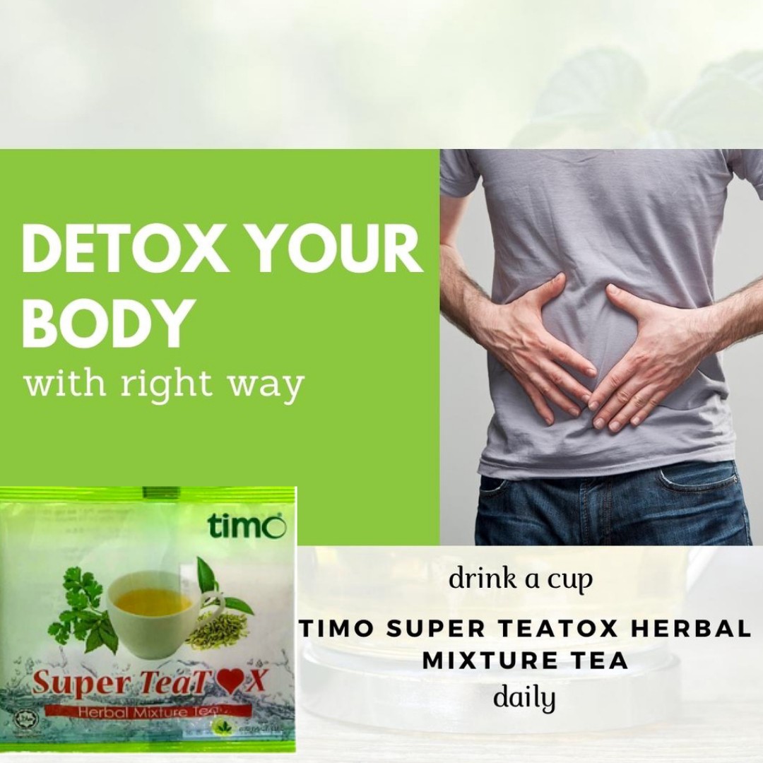 1 sachet X 1.25g Timo Super Teatox herbal mixture tea antioxidant ...