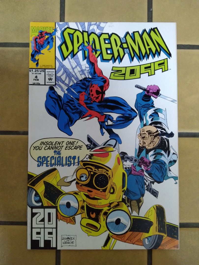 1st app Specialist ( Hired Samurai, Villain ) Spiderman 2099 #4 ( Rick ...