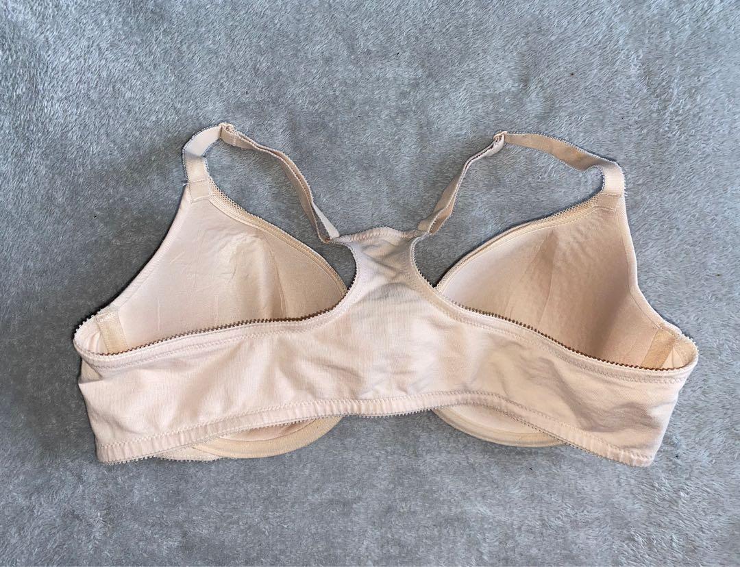 38B Ambrielle Front Closure Cotton Bra, Women's Fashion, Undergarments ...