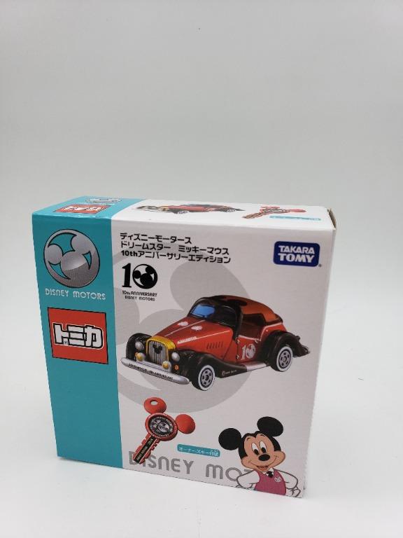 特價全新 日版 Tomica Disney Motors Dream Star Mickey Mouse 10th Anniversary Edition, 興趣及遊戲, 玩具 & 遊戲類 ...