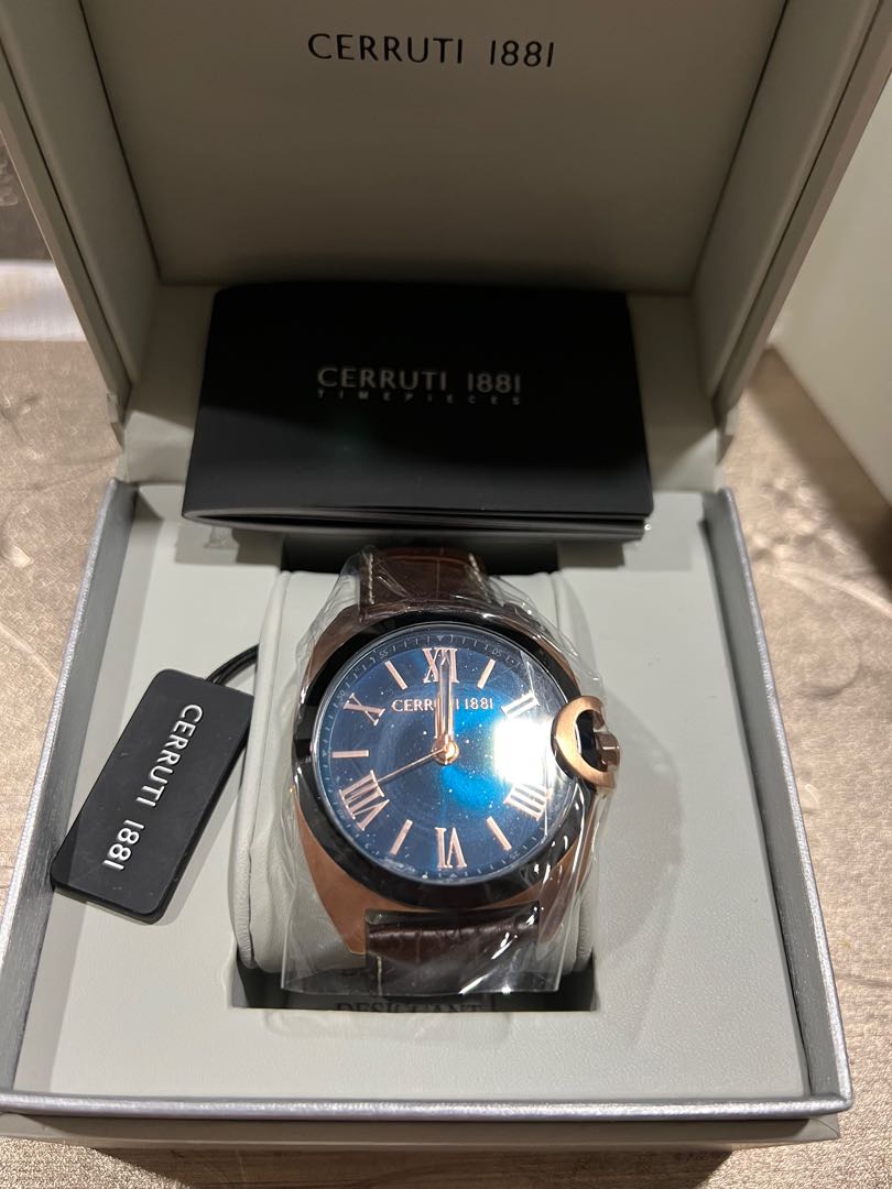 💯 Authentic Cerruti 1881 gentlemen dress watch, Men's Fashion, Watches ...