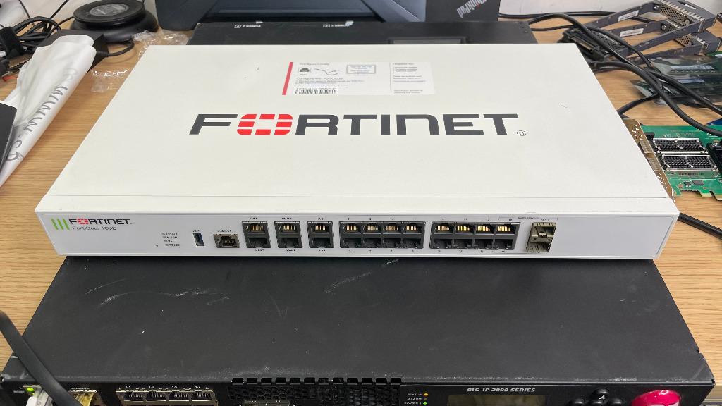 (特價一台)(二手) Fortinet FG-100E FortiGate-100E Network Security Appliance ...