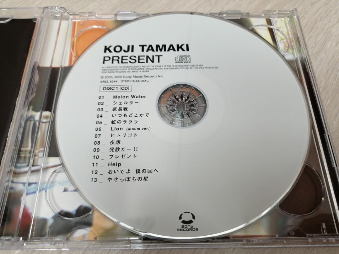 玉置浩二 KOJI TAMAKI PRESENT CD+DVD SAMPLE LOANED 見本盤 ¥3500日本本土版 初回生產限定盤 全套 ...