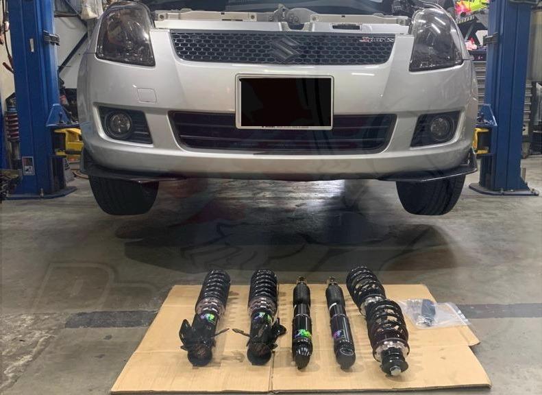 SUZUKI Swift sport JVR Racing damper kit coilover set for Swift zc71 ...