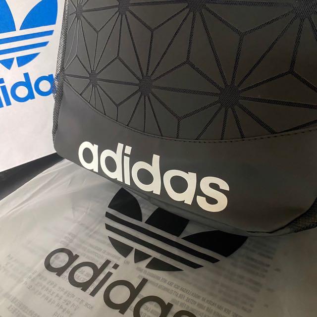 adidas x issey miyake backpack black, Fesyen Pria, Tas & Dompet ...