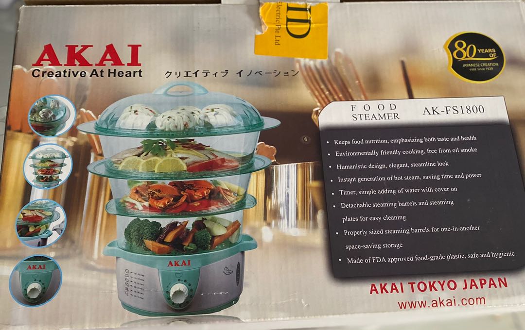 Akai Food Steamer, TV & Home Appliances, Kitchen Appliances, Other ...