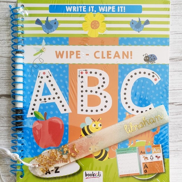 Alphabet Wipe Clean Book, Hobbies & Toys, Books & Magazines, Children's ...