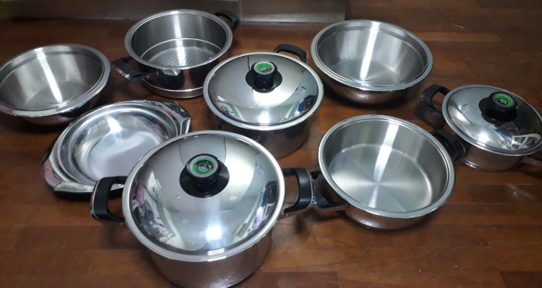 AMC pots, Furniture & Home Living, Kitchenware & Tableware, Cookware ...