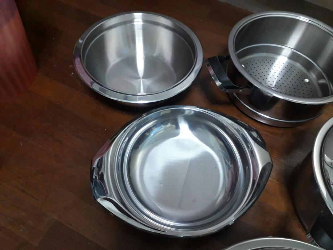 AMC pots, Furniture & Home Living, Kitchenware & Tableware, Cookware ...