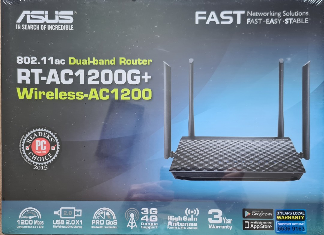 Asus RT-1200G+ Dual-band Router, Mobile Phones & Gadgets, Other Gadgets ...