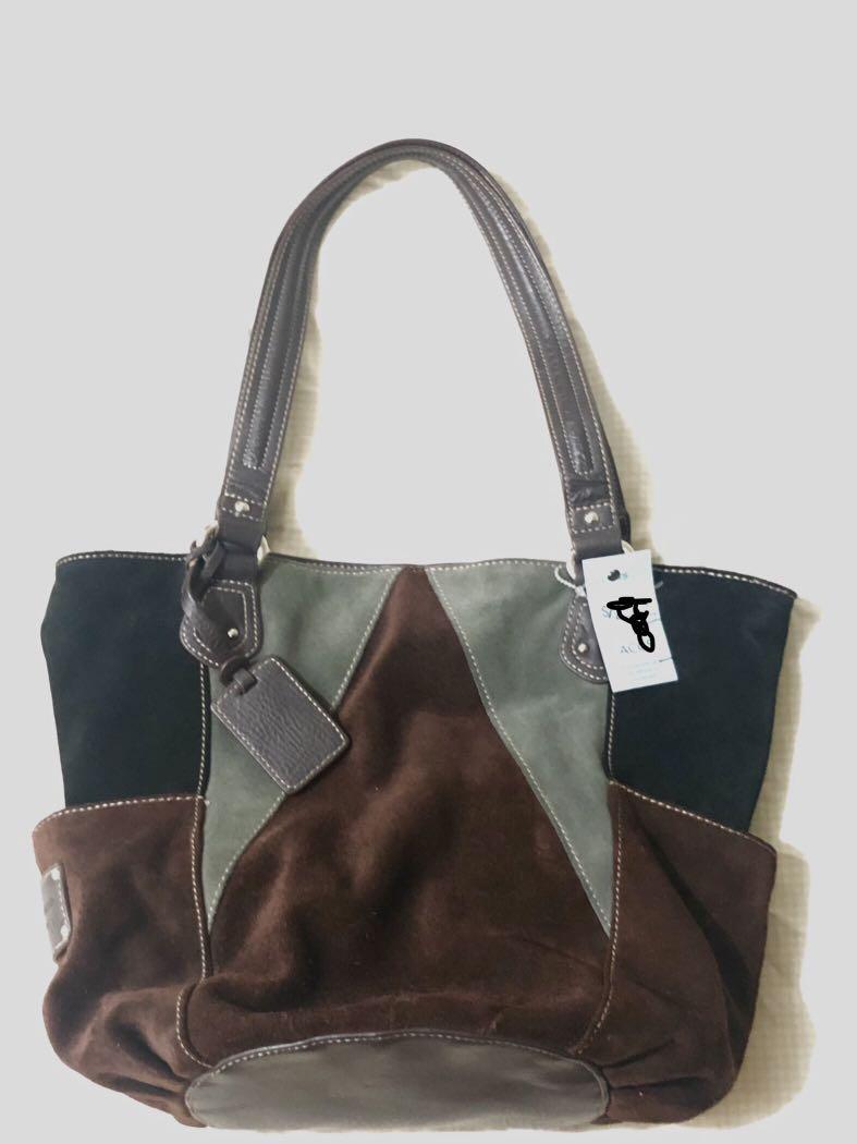 Authentic Tignanello Shoulder Bag Brown, Women's Fashion, Bags ...