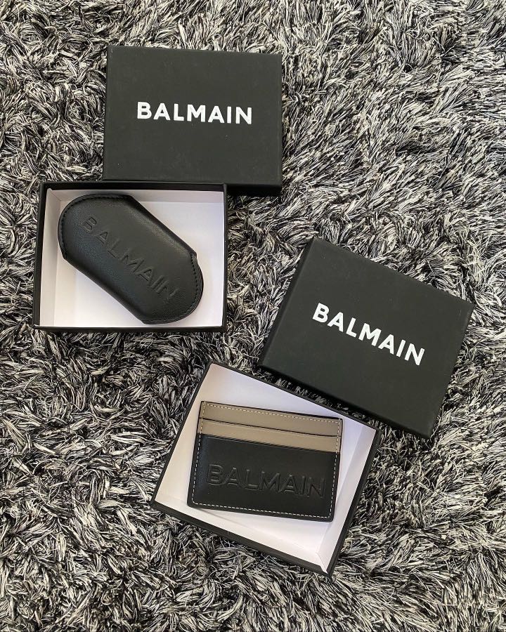 Balmain wallet, Luxury, Bags & Wallets on Carousell