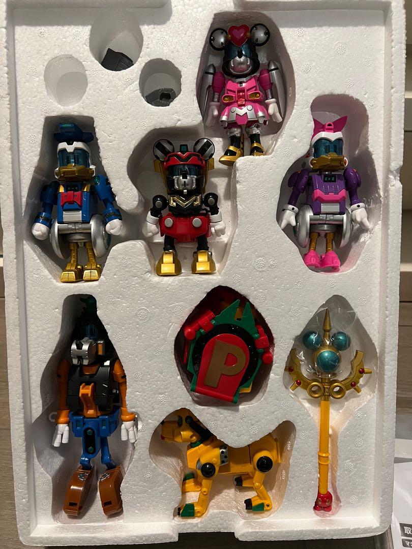 Bandai 迪士尼超合金合體機械人 King Robot Mickey Mouse & Friends, 興趣及遊戲, 玩具 & 遊戲類 ...