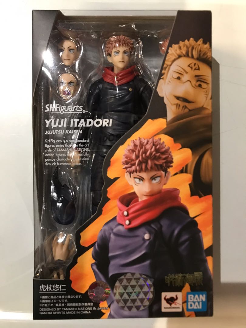 Bandai SHF S.H.Figuarts Jujutsu Kaisen Yuji Itadori Action Figure ...