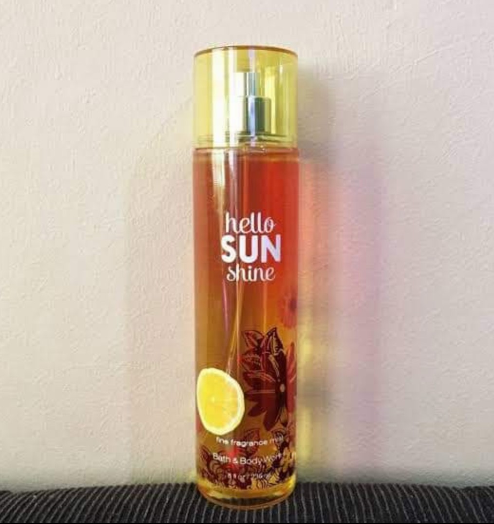 Bath and body works Hello Sunshine Mist, Beauty & Personal Care ...