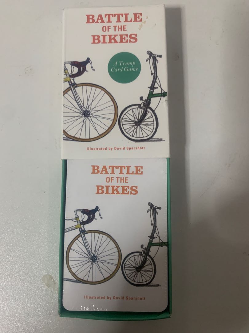 BATTLE OF THE BIKES CARD GAME, Hobbies & Toys, Toys & Games on Carousell