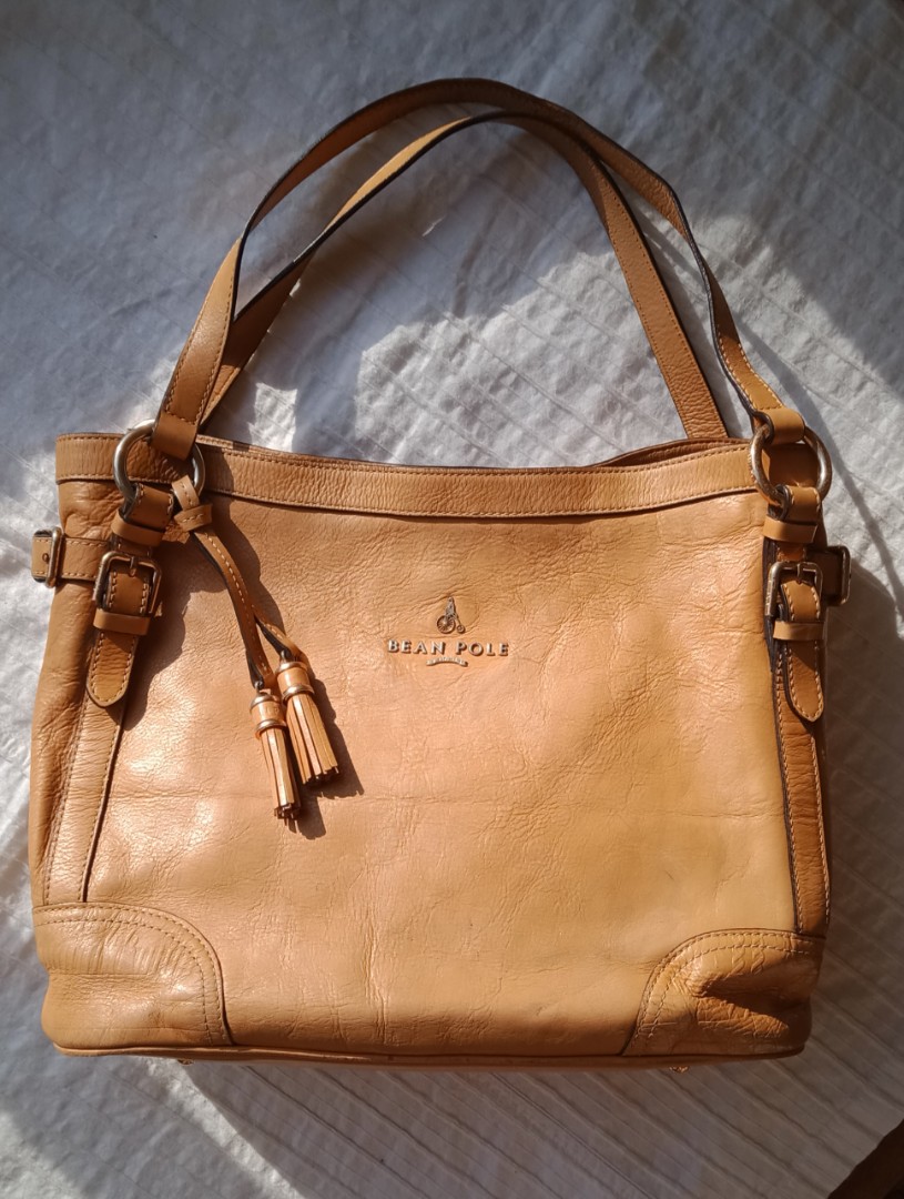 Beanpole leather hobo bag, Women's Fashion, Bags & Wallets, Shoulder ...