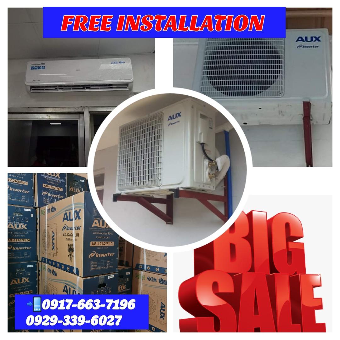 BRAND NEW AIRCON SPLIT TYPE INVERTER WITH FREE INSTALLATION, TV & Home ...