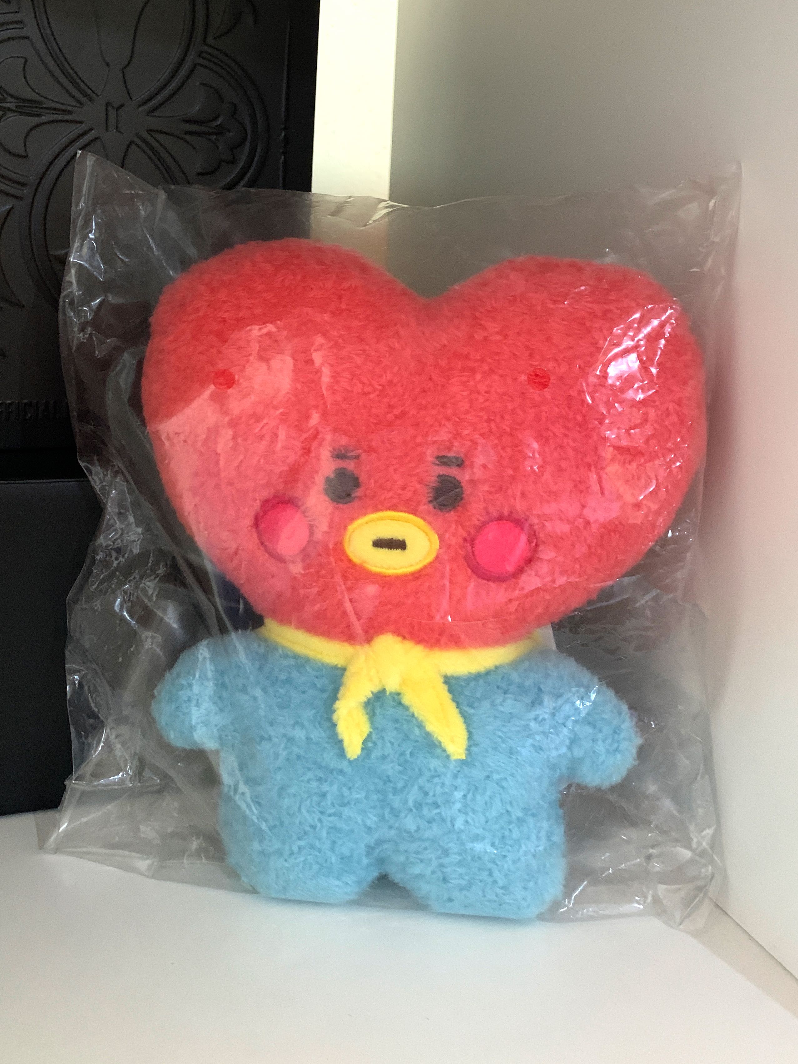 OFFICIAL SMALL BT21 JAPAN TATTON PLUSH TATA DOLL , Hobbies & Toys ...