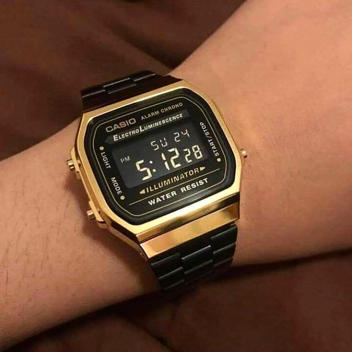 CASIO BLACKGOLD VINTAGE WATCH, Women's Fashion, Watches & Accessories ...