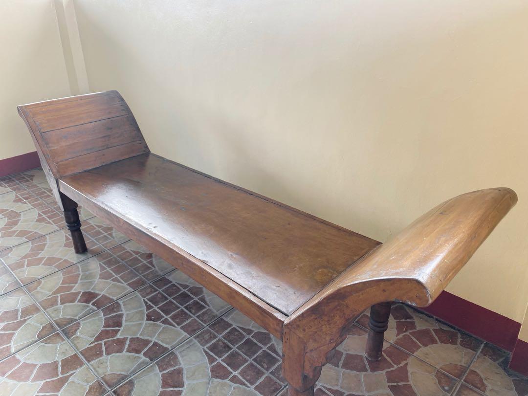 Cleopatra Wooden Bench, Furniture & Home Living, Furniture, Chairs on ...