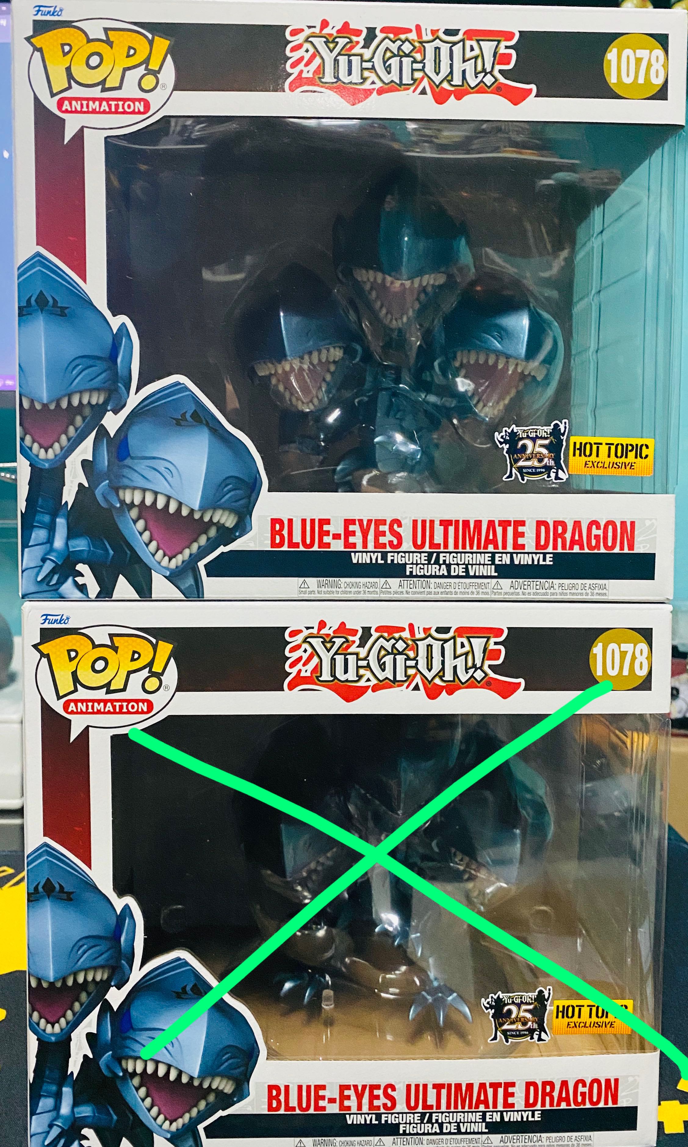 [CNY Sale]Funko Pop Blue Eyes Ultimate Dragon HotTopic Exclusive ...