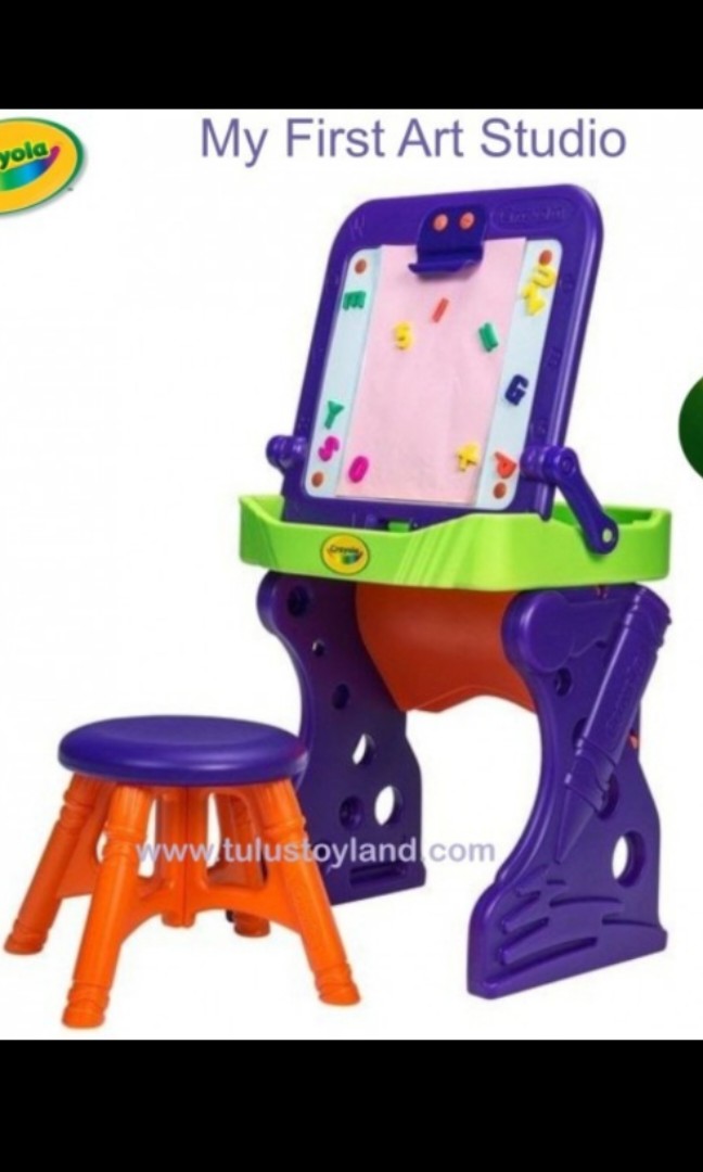 Crayola kids desk 3-in-1 art desk, Babies & Kids, Baby Nursery & Kids ...