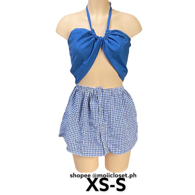 Crop Tops Terno Set, Women's Fashion, Tops, Others Tops on Carousell