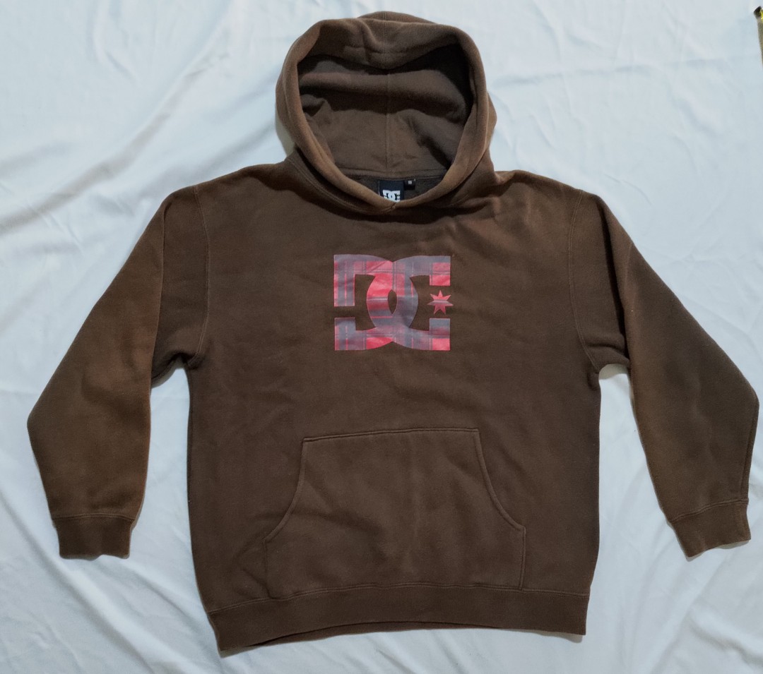 DC brown chocolate hoodie jacket, Men's Fashion, Coats, Jackets and ...