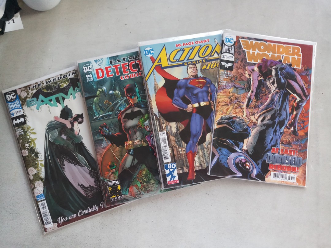 DC Comics key issues (Superman, Batman, Wonder Woman), Hobbies & Toys ...