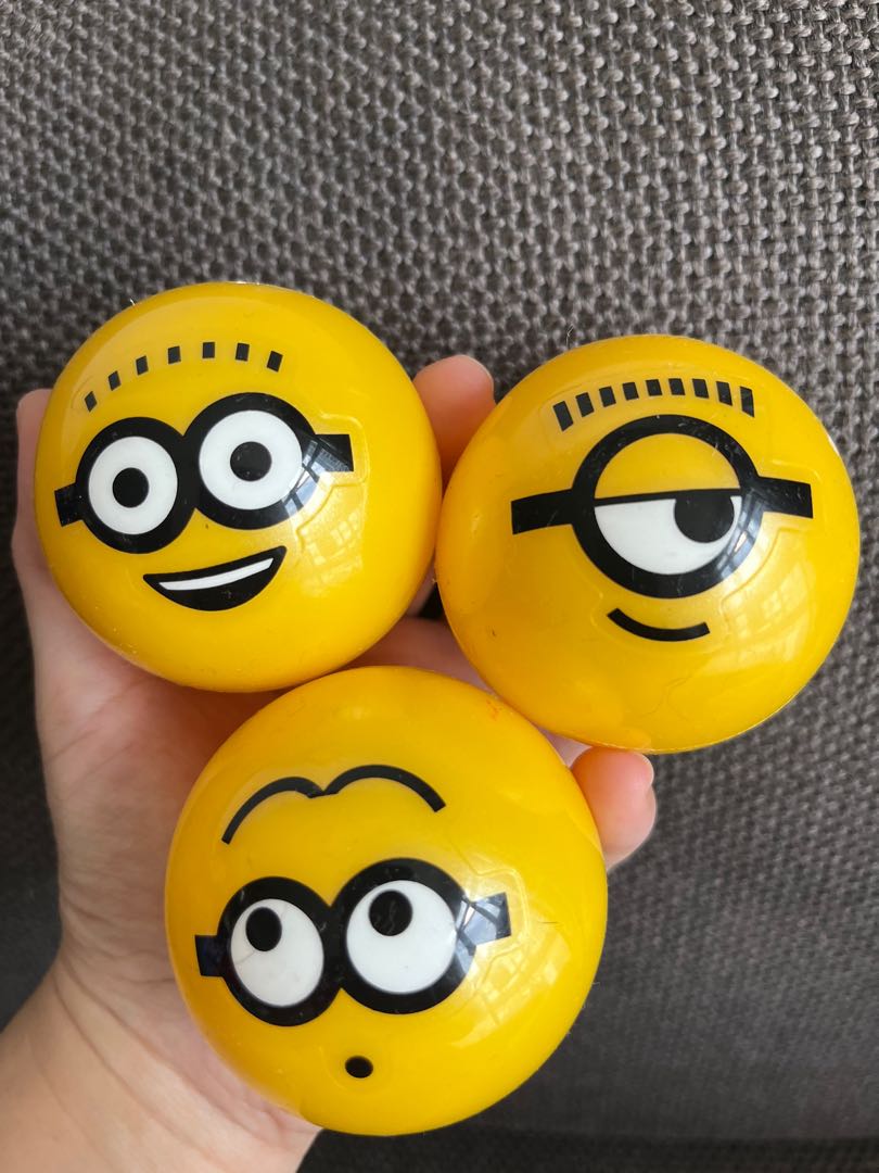 Despicable Me Minion Balls #HuatNotBin, Hobbies & Toys, Collectibles ...