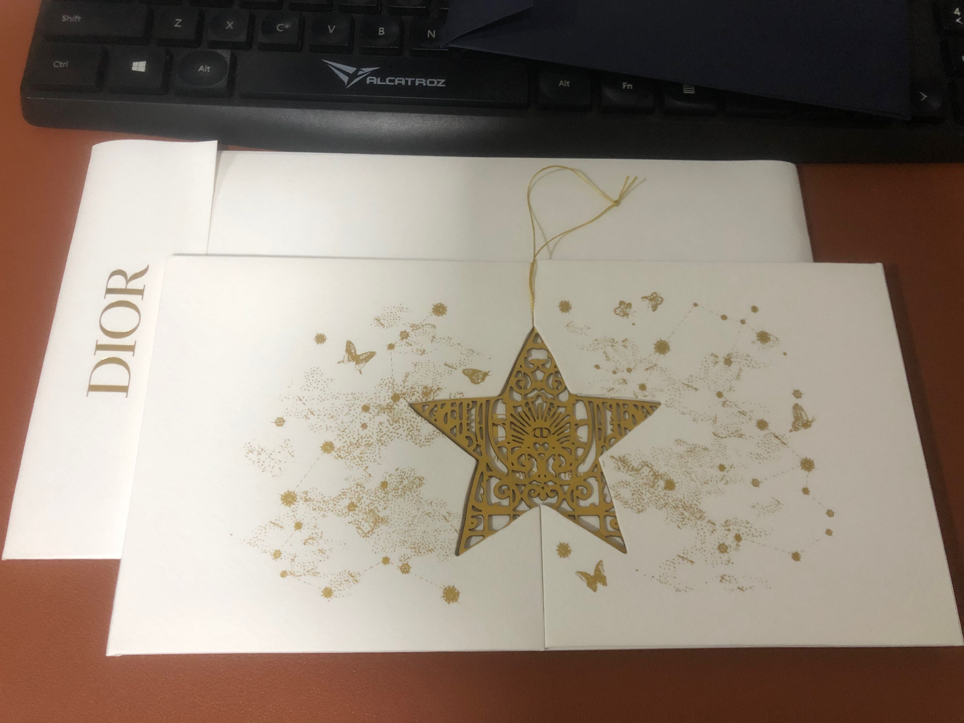 Dior vip new year card, Luxury, Accessories on Carousell