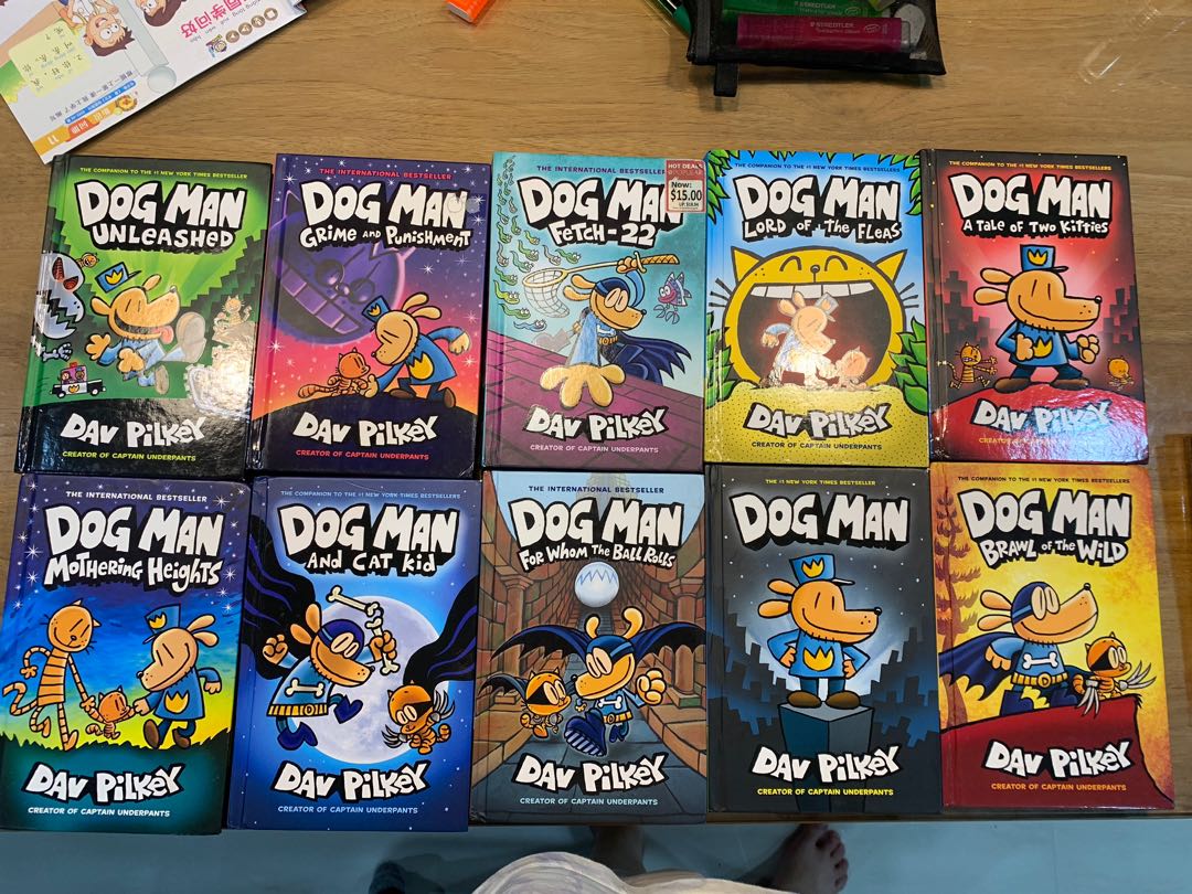Dog man full set, Hobbies & Toys, Books & Magazines, Children's Books ...