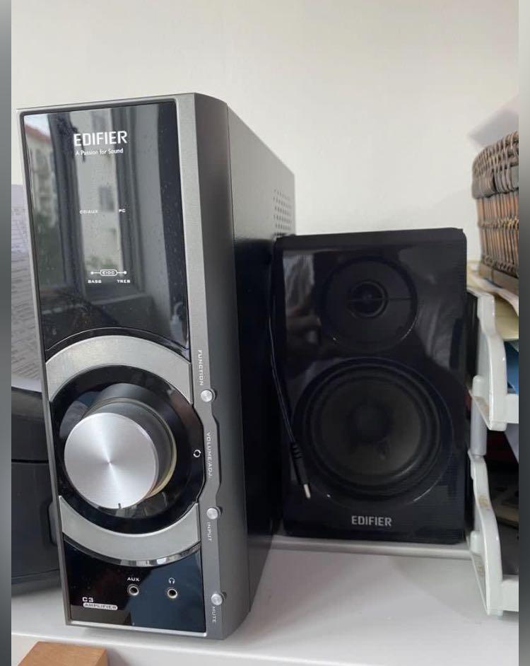 Edifer bookshelf speaker 2.1, Audio, Soundbars, Speakers & Amplifiers ...