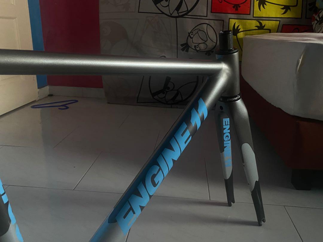 Engine 11 Crit-D 2021 Gunmetal Blue Frameset, Sports Equipment ...