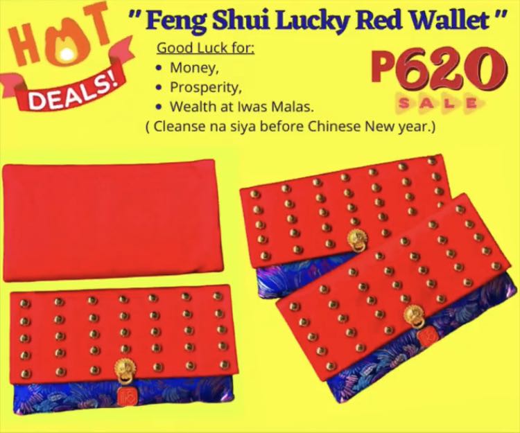 Feng shui lucky wallet, Women's Fashion, Bags & Wallets, Wallets & Card ...