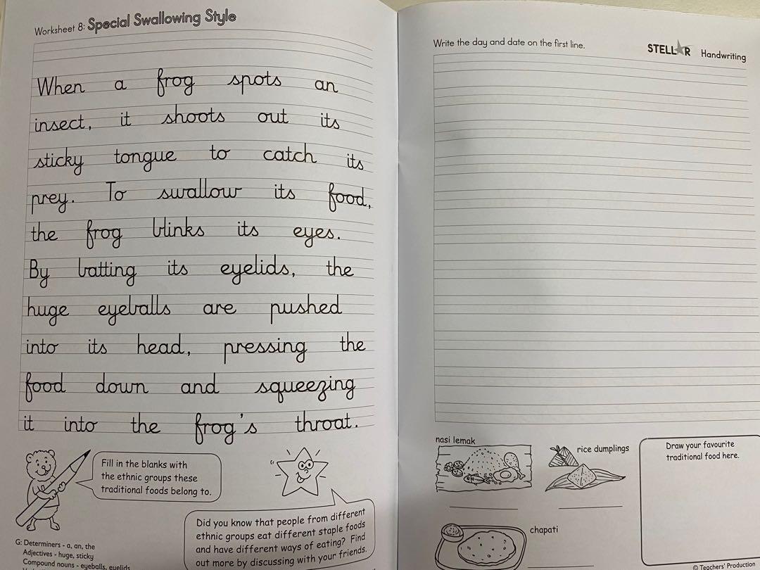 [FREE POSTAGE] Stellar Handwriting and Penmanship 3, Hobbies & Toys ...