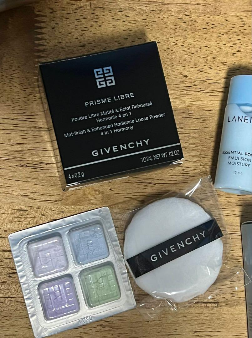 Givenchy Enhanced Radiance Loose Powder + Laneige Basic Care Trial ...