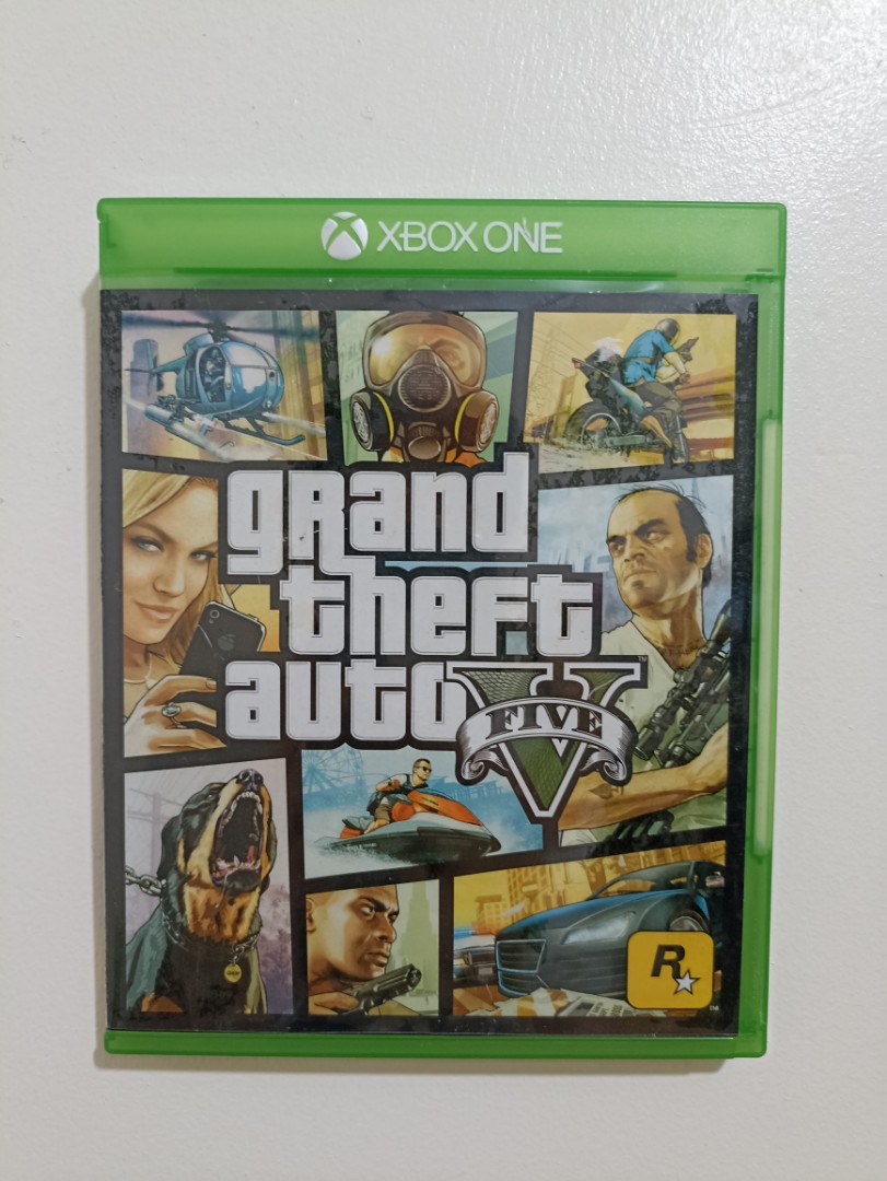 Grand Theft Auto V - Xbox One Game, Video Gaming, Video Games, Xbox on ...