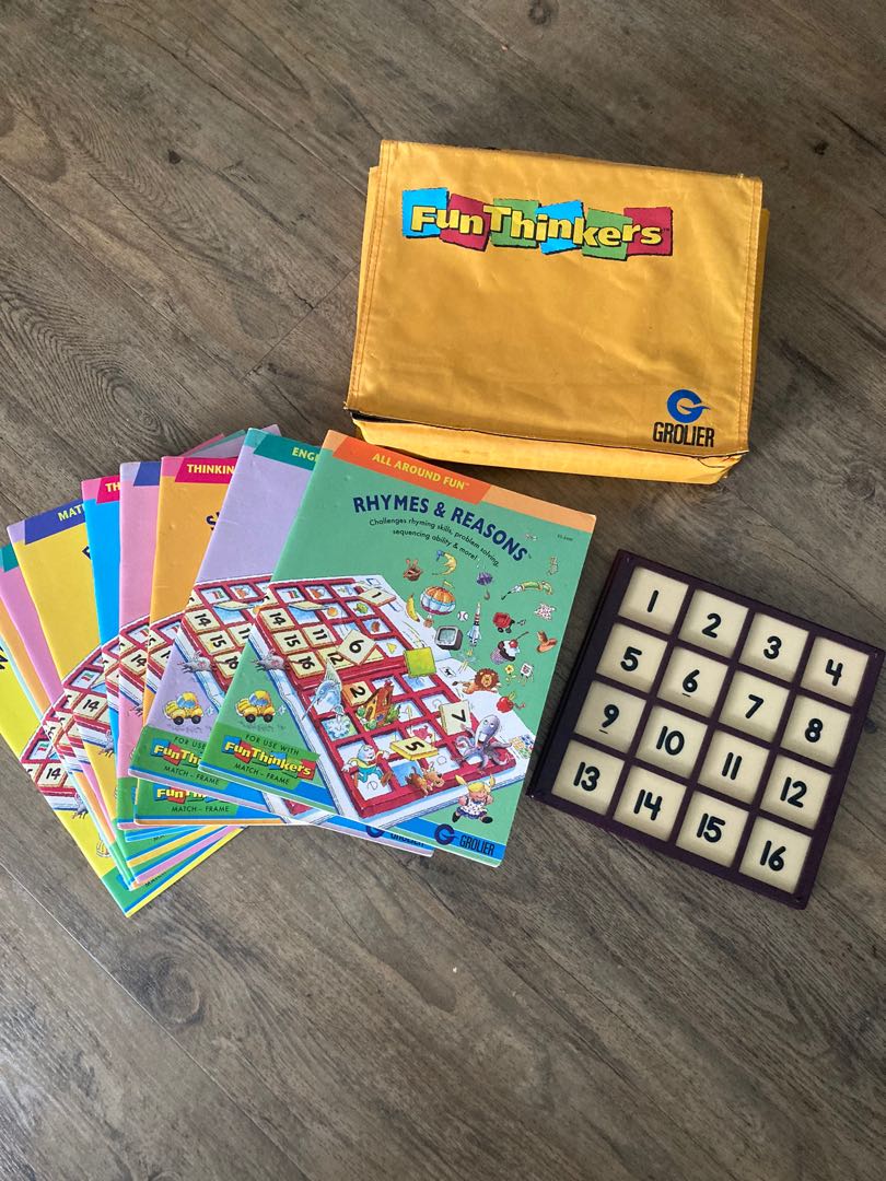 Grolier Fun Thinkers, Hobbies & Toys, Books & Magazines, Children's ...