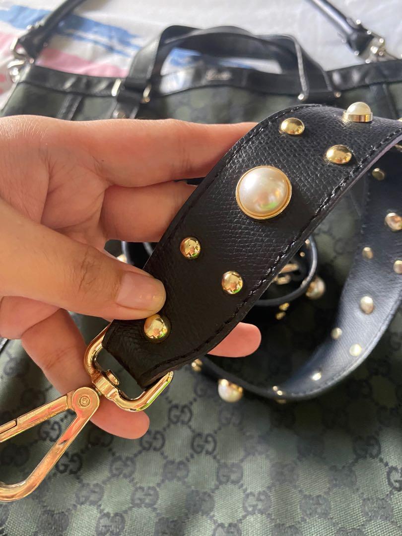 Gucci Abbey Medium and Piumelli Milano Pearl Strap Bundle, Luxury, Bags ...