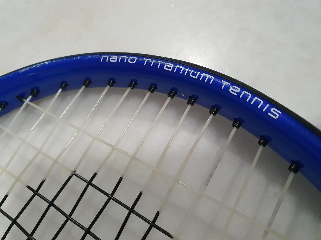 Head Nano Titanium Tennis Racket, Sports Equipment, Other Sports ...